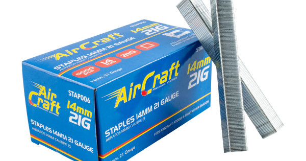 STAPLES 14MM 21 GAUGE 5000 PER BOX